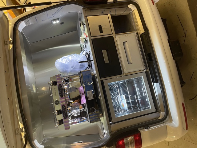 Mobile speciality coffee in a VW T5 - Coffee Latino